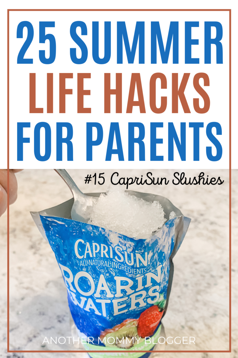 25 Summer Life Hacks For Parents - Another Mommy Blogger