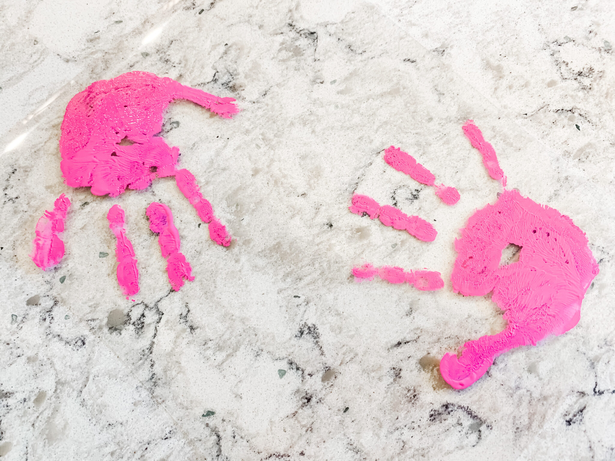 DIY Kids Handprint Keychains - Another Mommy Blogger