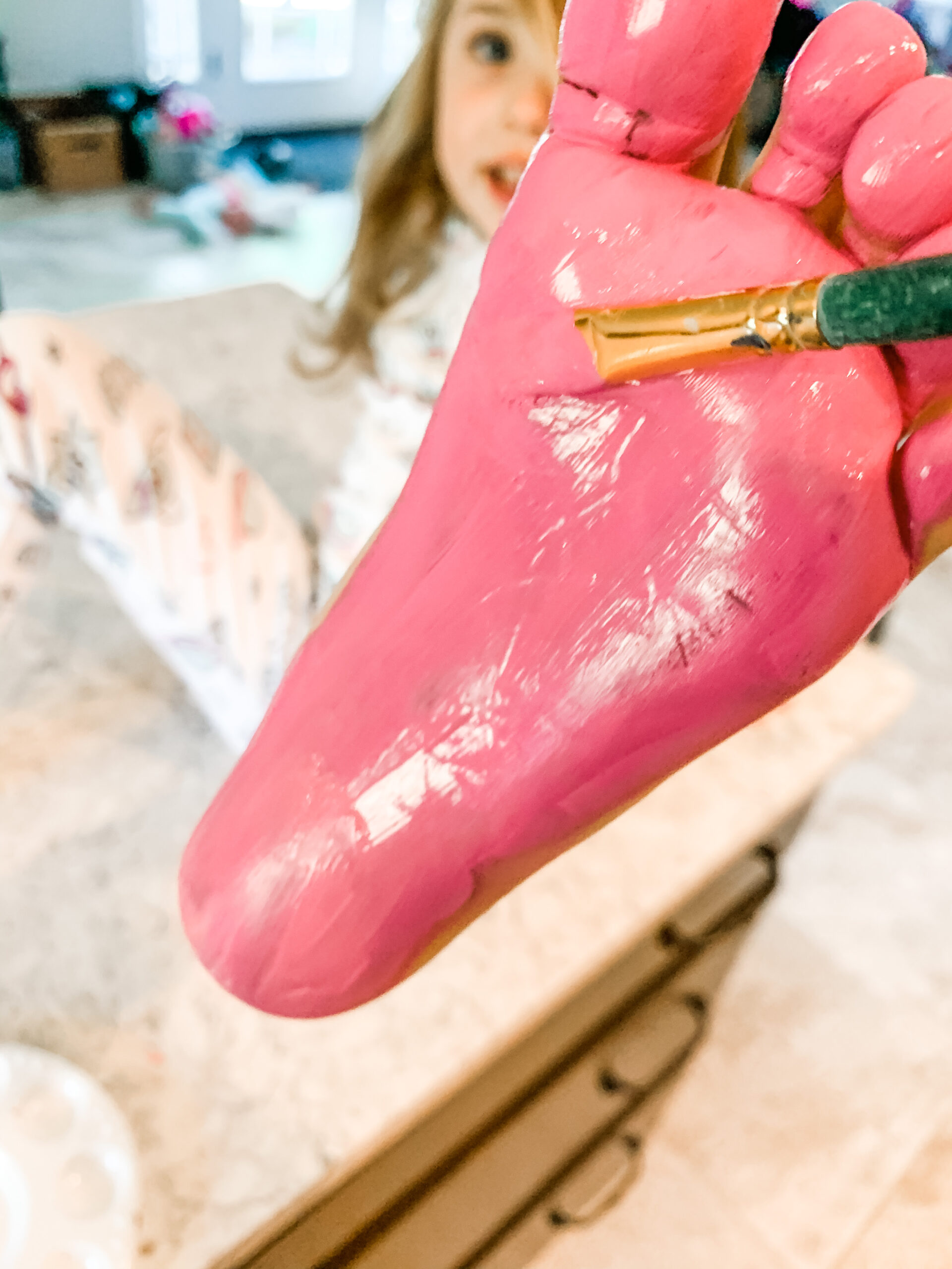 DIY Kids Handprint Keychains - Another Mommy Blogger