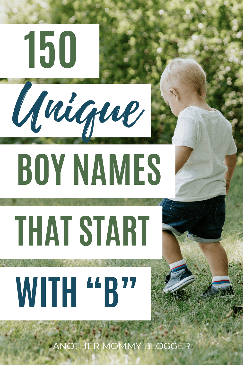 150 Baby Boy Names That Start With B - Another Mommy Blogger