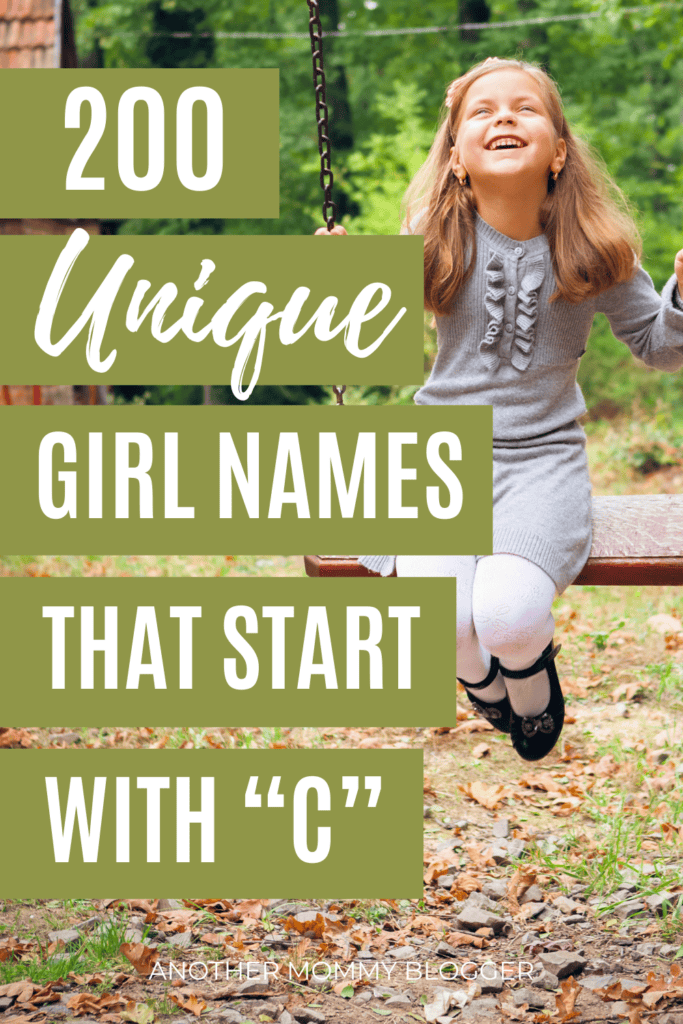 200 Baby Girl Names That Start With C - Another Mommy Blogger