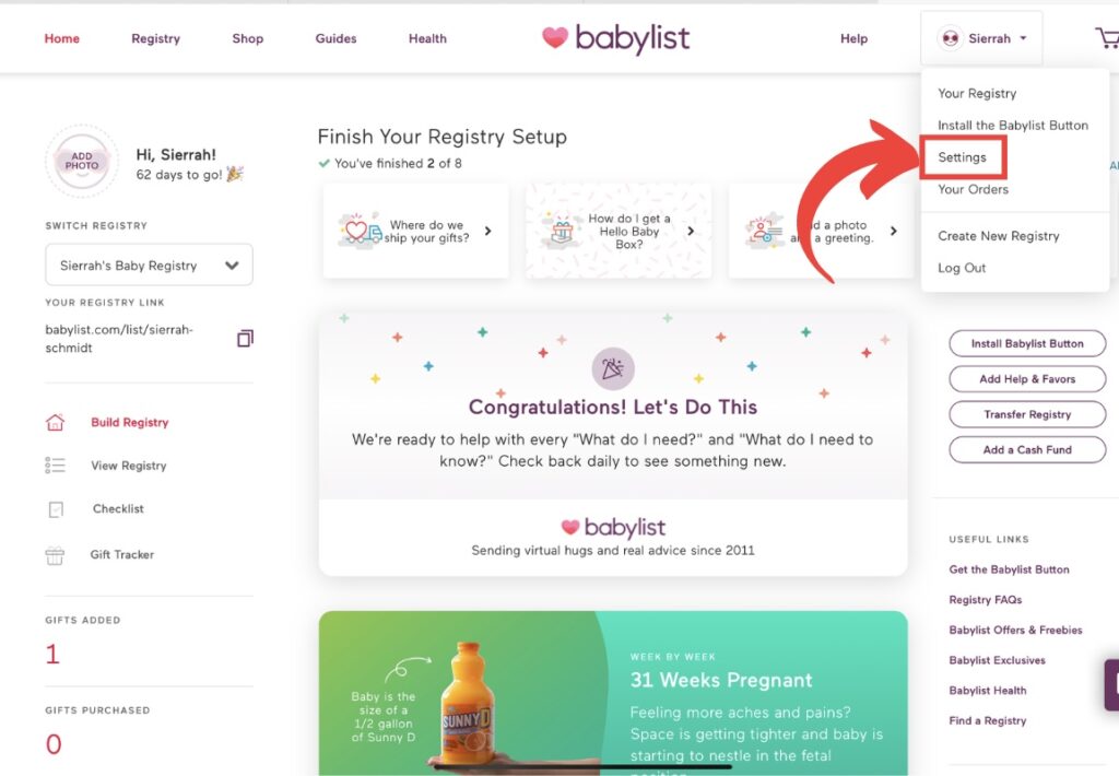 Baby Registry Greeting: 5 Sample Welcome Messages - Another Mommy Blogger