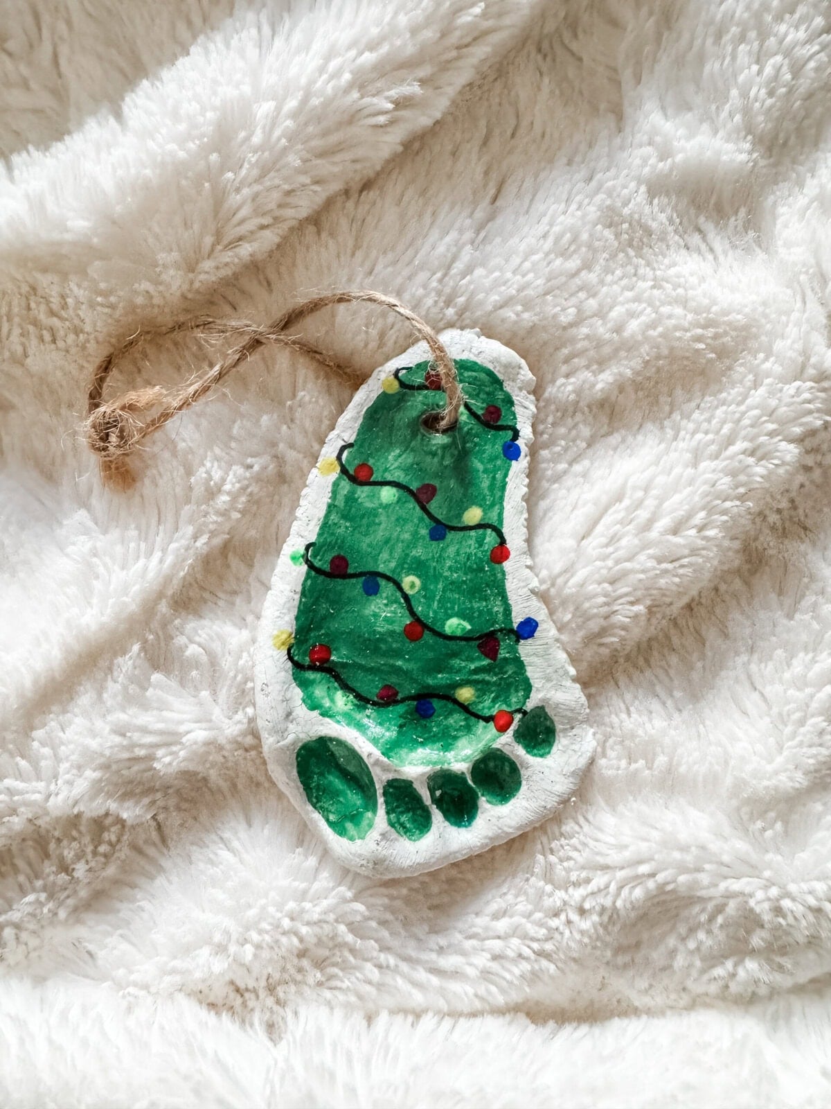 Baby Salt Dough Ornament Handprint & Footprint Ideas - Another Mommy ...