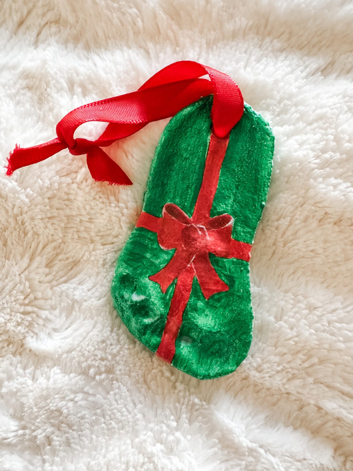 Baby Salt Dough Ornament Handprint & Footprint Ideas - Another Mommy ...