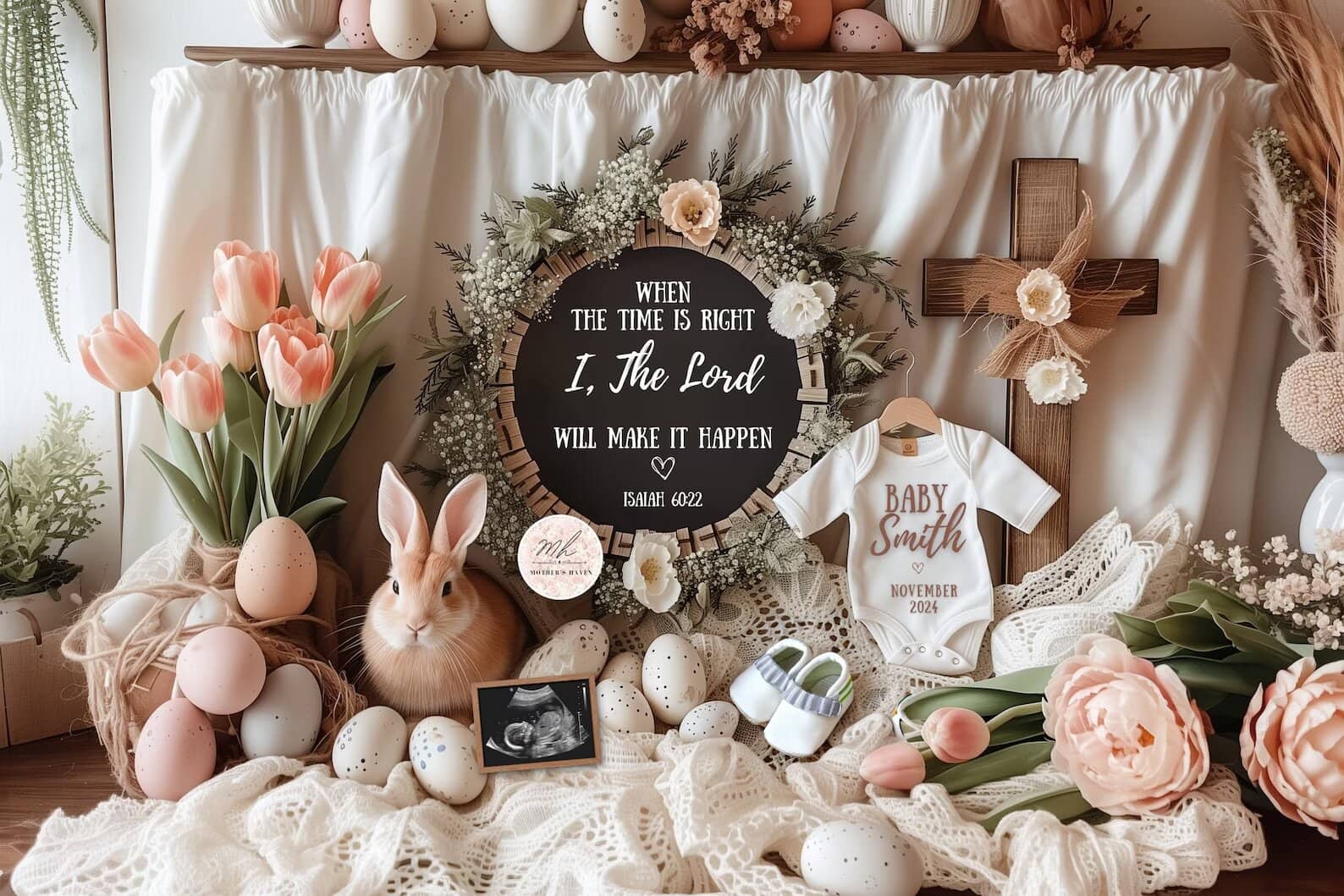 15 Cute Easter Pregnancy Announcement Ideas - Another Mommy Blogger