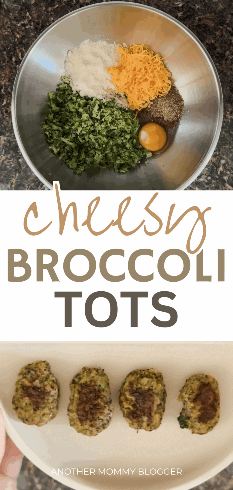 Healthy Broccoli Cheddar Tots (Perfect Toddler Lunch Idea) - Another ...